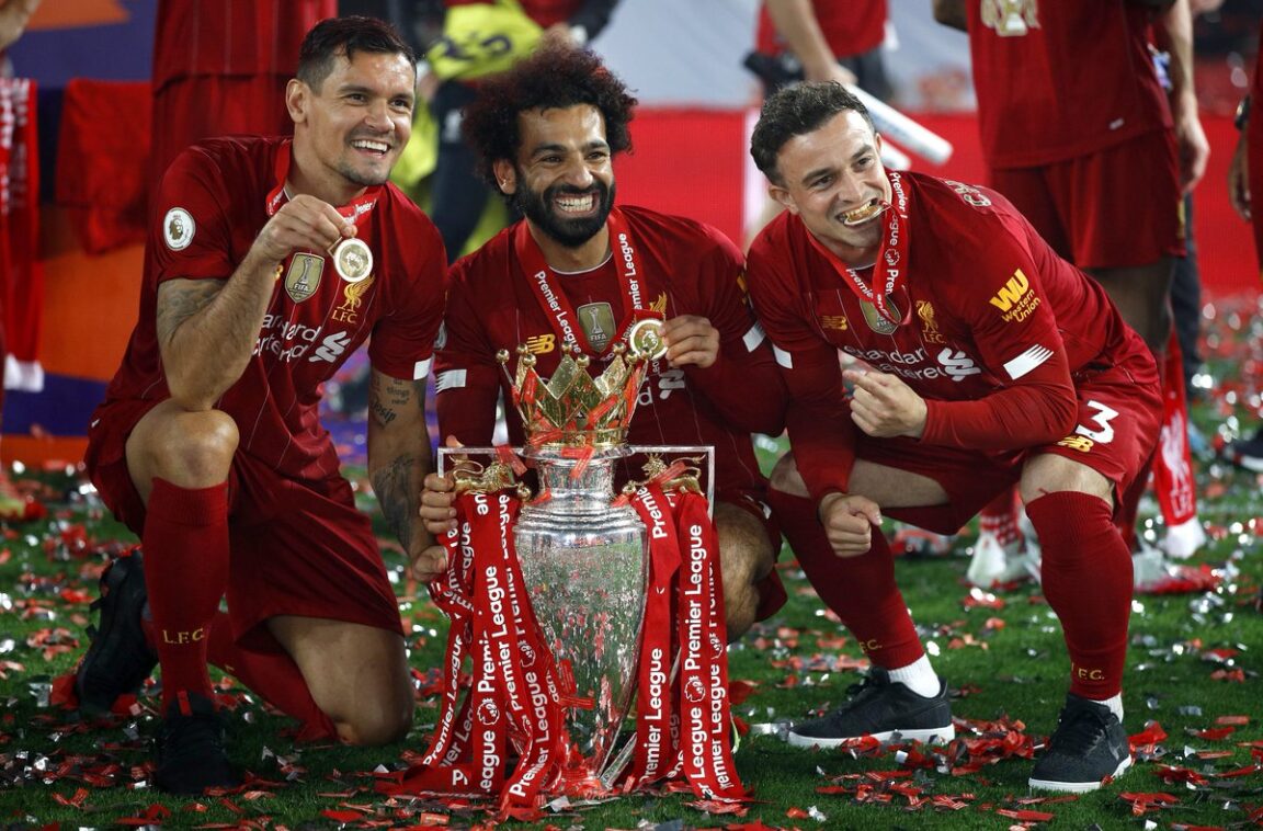 Liverpool Lift Premier League Trophy For First Time In 30 Years In Wild