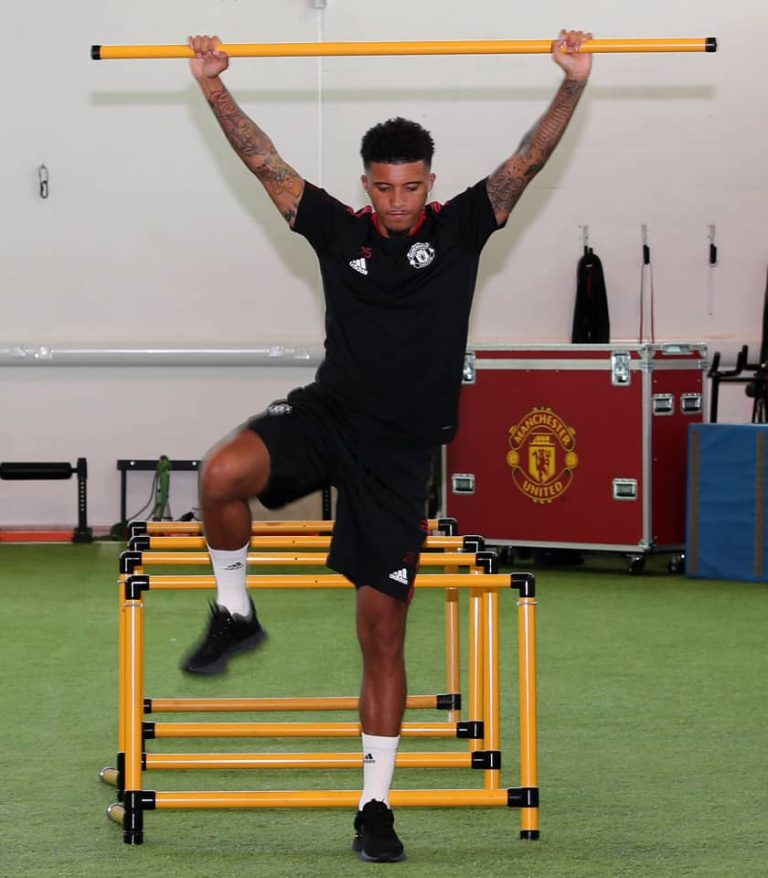Jadon Sancho At First Manchester United Training Session Video