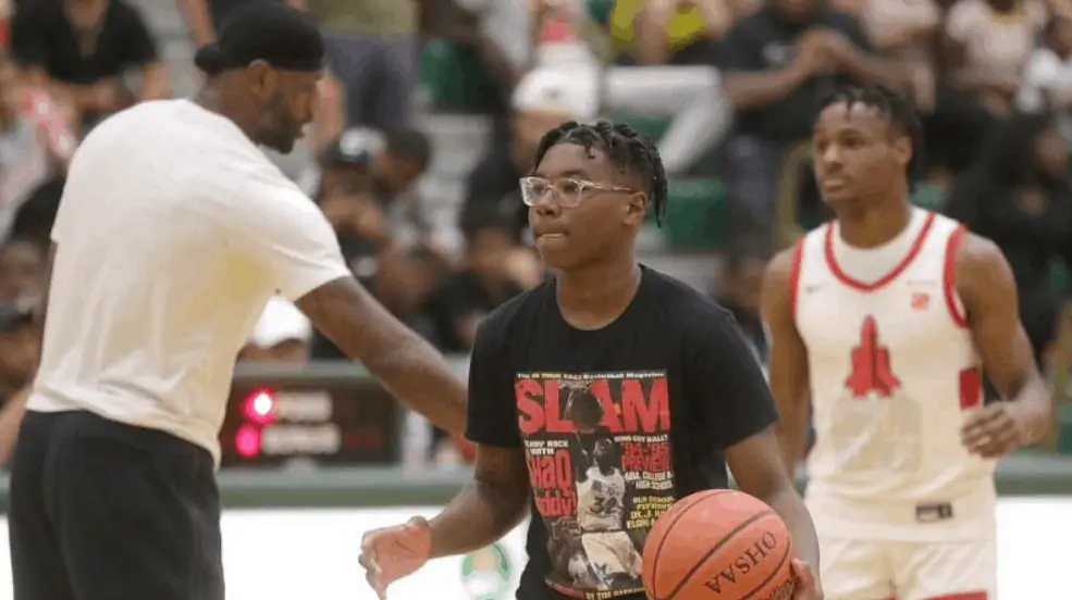 Bryce Maximus James Bio Height LeBron James Son - MySportDab