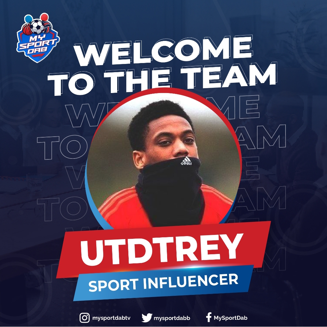 Influencer UtdTrey Joins MySportDab Team - MySportDab