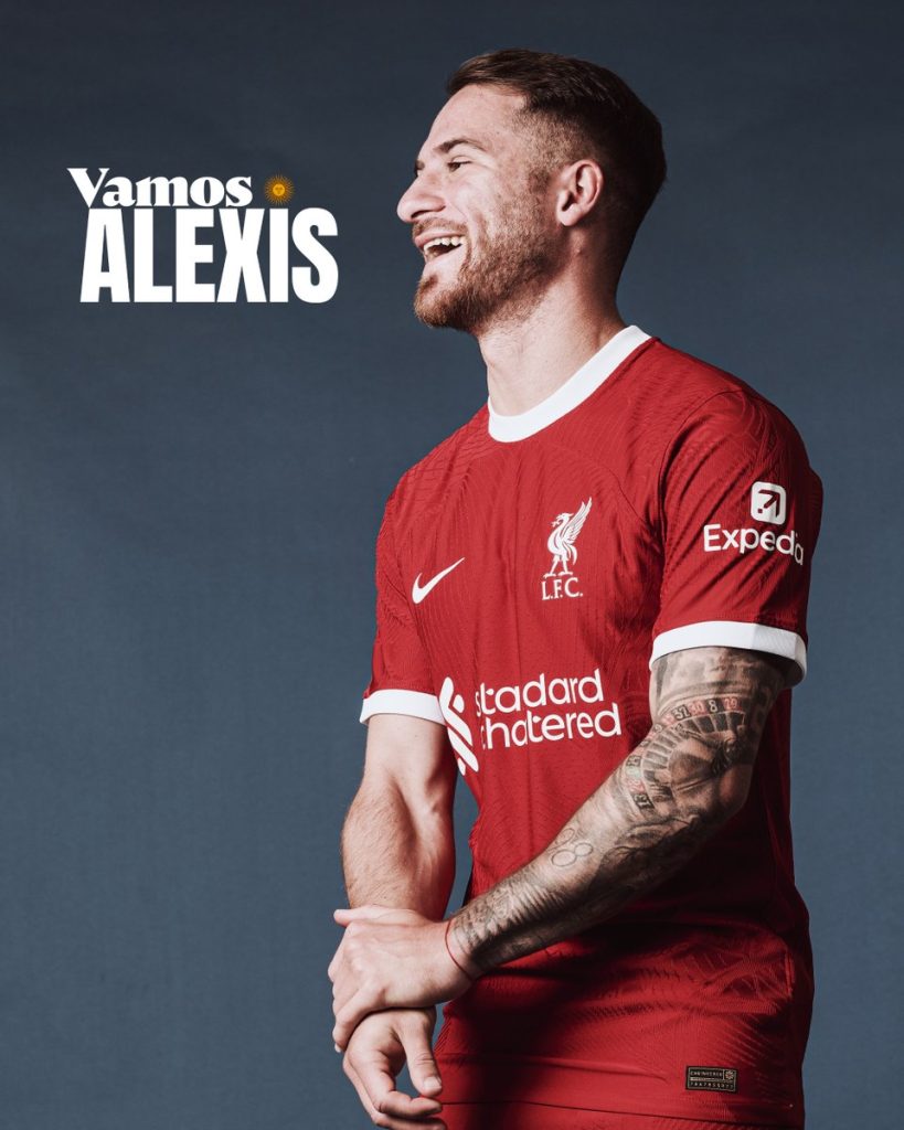 OFFICIAL! Liverpool Unveils Alexis Mac Allister - MySportDab