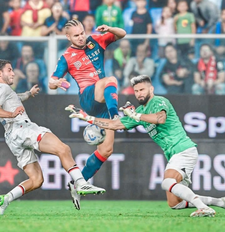 WATCH: "Goalkeeper Olivier Giroud" Makes Stunning Late Save in Serie A ...