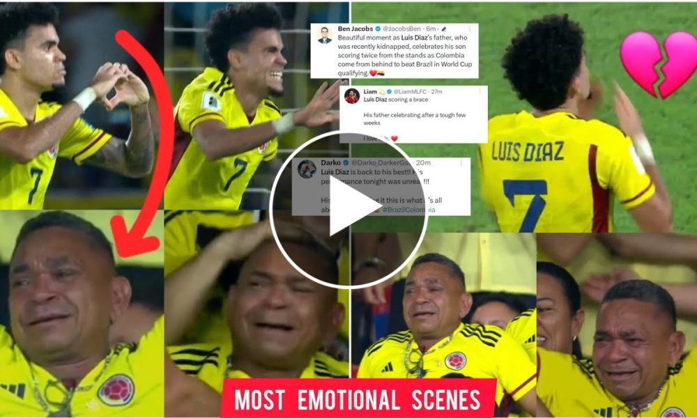 Luis Diaz Father EPIC CELEBRATION To His Son GOAL! [WATCH VIDEO ...