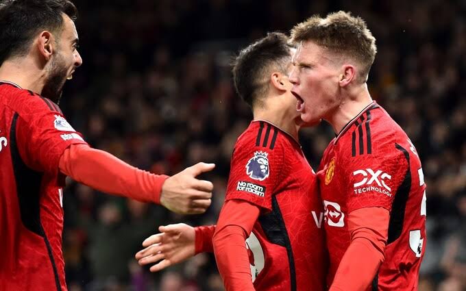 Ft Manchester United 2 1 Chelsea Scott Mctominay Nets Brace [video