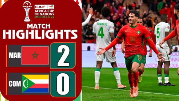AFCON25: Morocco 2-0 Comoros, Brahim Diaz STRIKES! (VIDEO HIGHLIGHTS ...